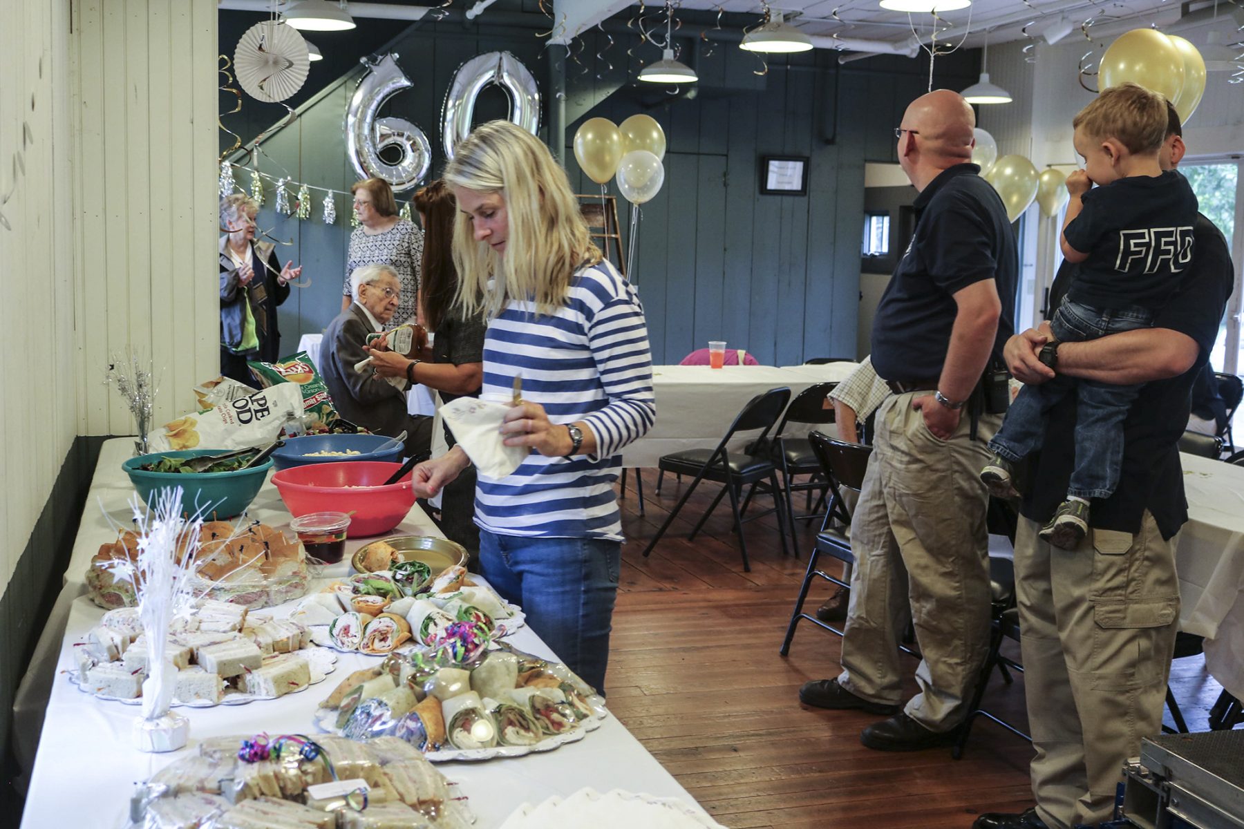 Lisa at food – Fanwood Rescue Squad