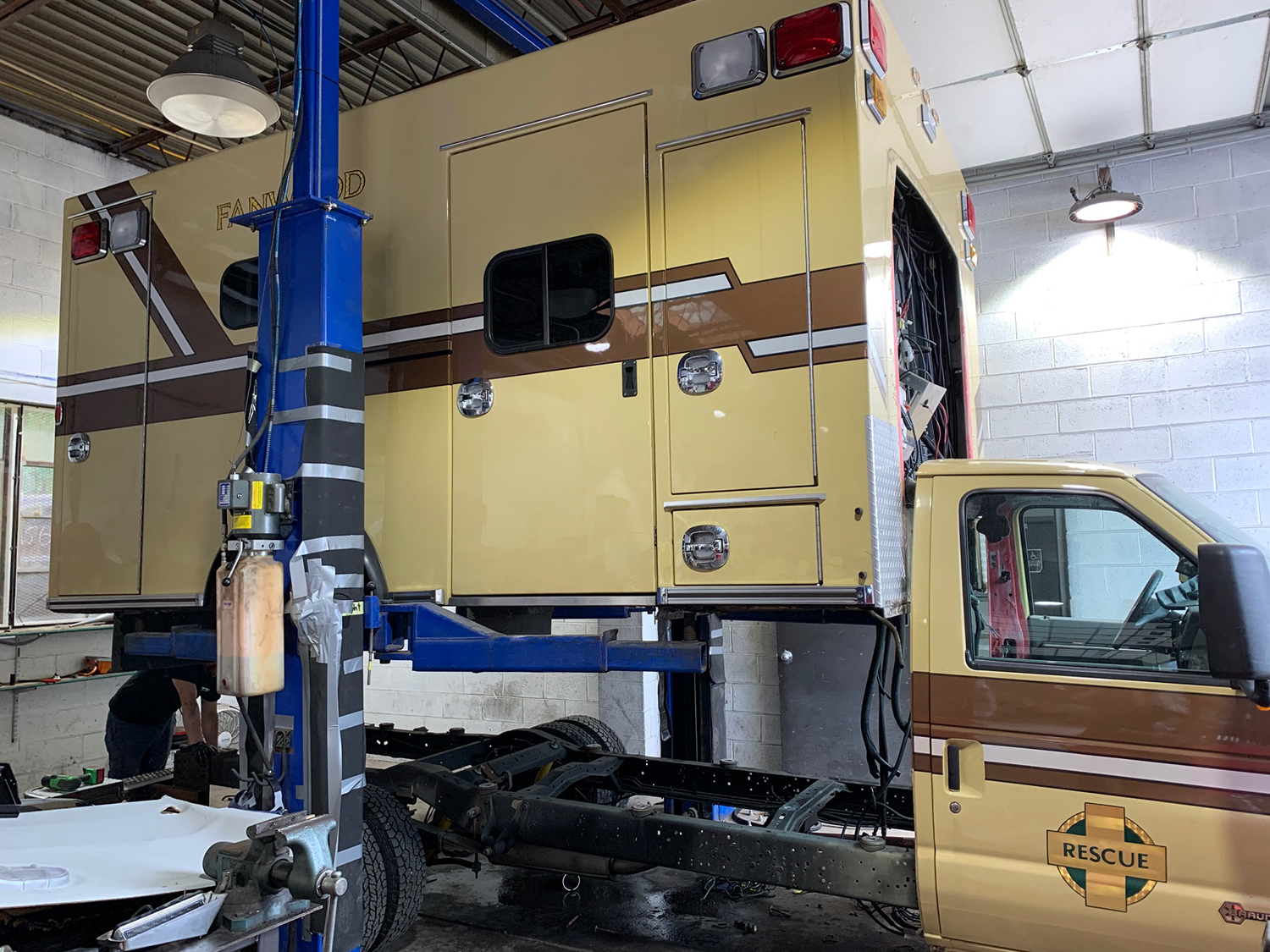 Ambulance 579 Rechassis Declared Complete – Fanwood Rescue Squad